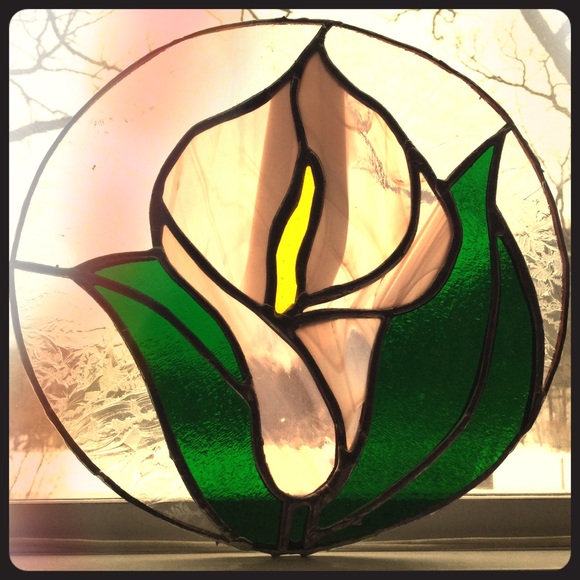 Home Made | Other | Stained Glass Calla Lily | Poshmark